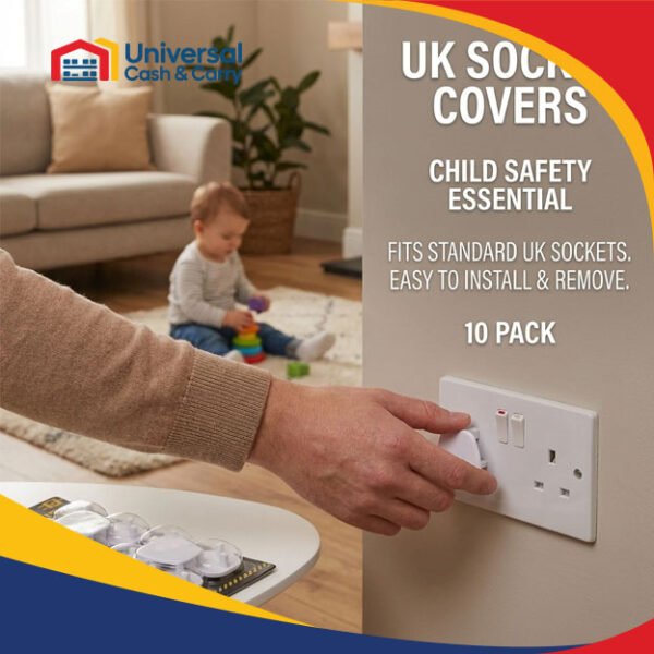 10Pk Socket Covers – Universal Cash & Carry